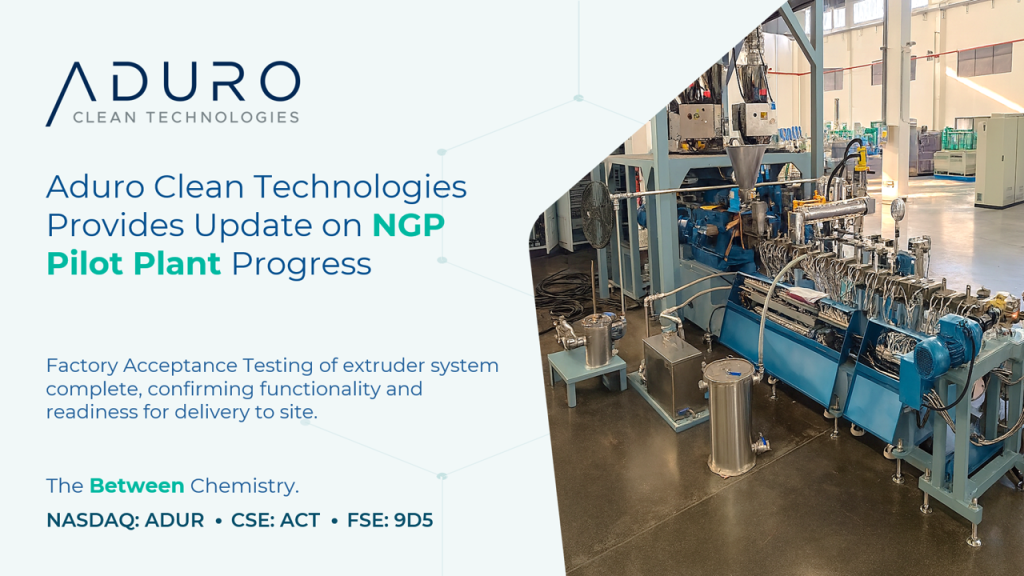 Milestone Achieved in NGP Pilot Plant Progress | Modern Digital Times